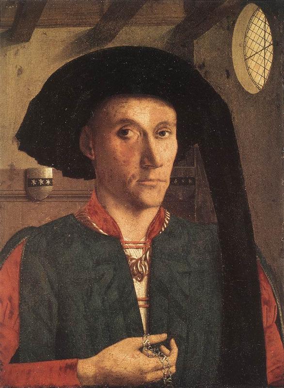 彼得鲁斯·克里斯特斯（Petrus Christus，荷兰画家，1410-1475）作品--爱德华·格里姆斯顿-酷画网